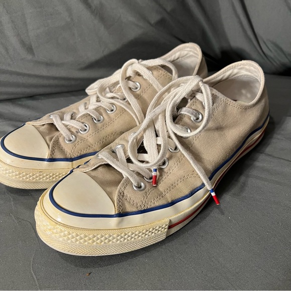 Converse | Shoes | Rare Converse Ctas 7 Ox Vintage Black Label Sample ...